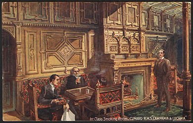 The Captain's Quill: S.S. (RMS†) Lucania - The Luxury Cruise Ship That ...