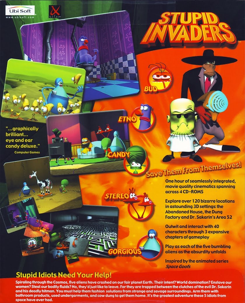 BOXSHOTS: STUPID INVADERS Boxshots