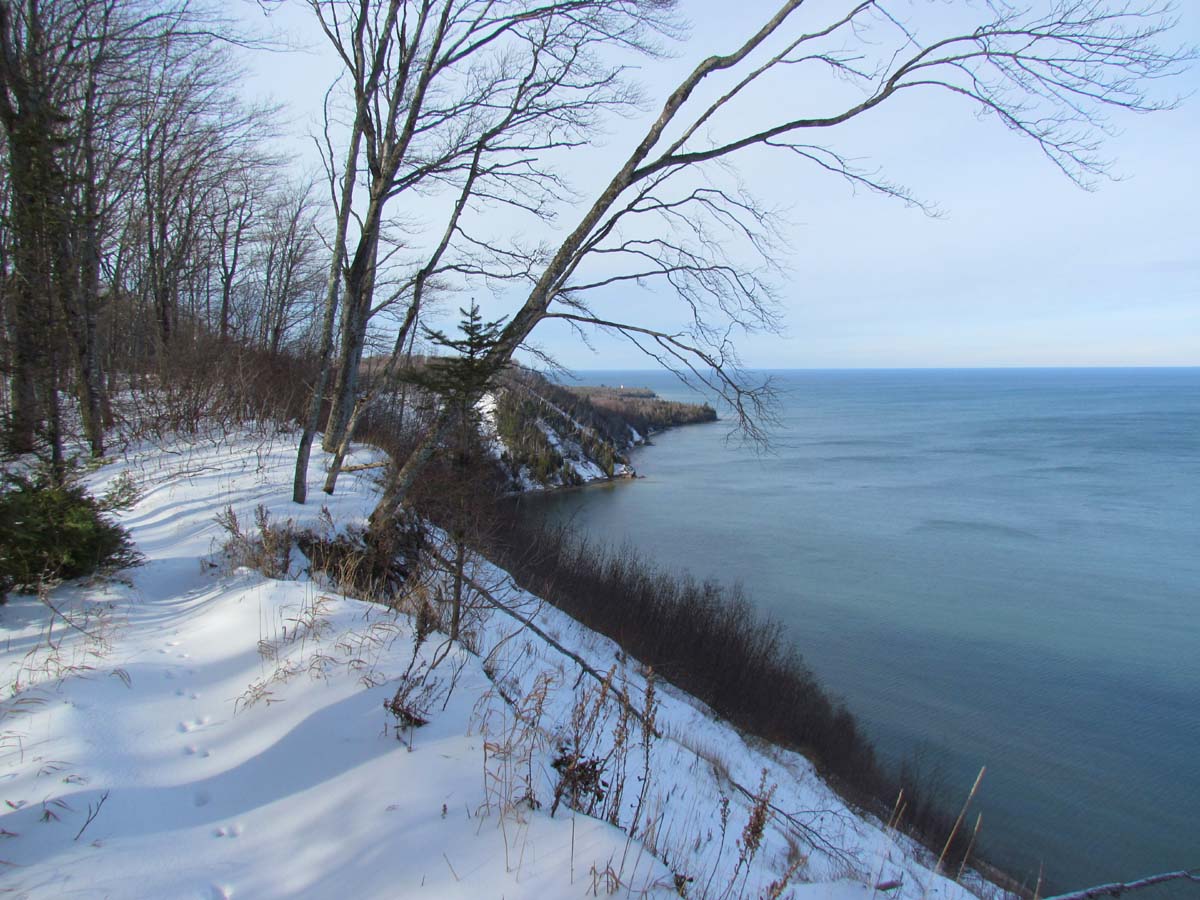 The Agatelady: Adventures and Events: Log Slide to Au Sable Lighthouse ...