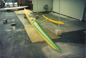 OutriggerCanoe Design: OC 1 Museum - Outrigger Connection - Arrow