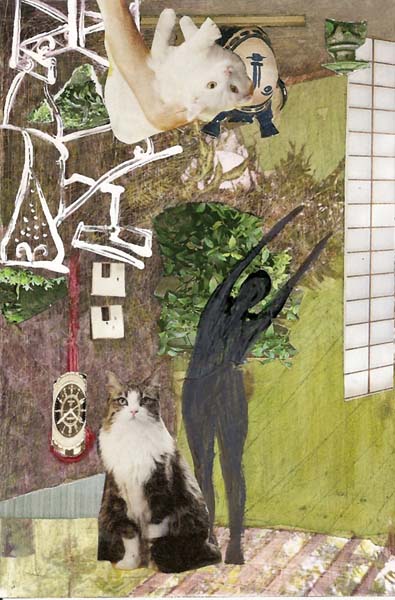 ***For The Love of Cats*** *********Mail Art*********