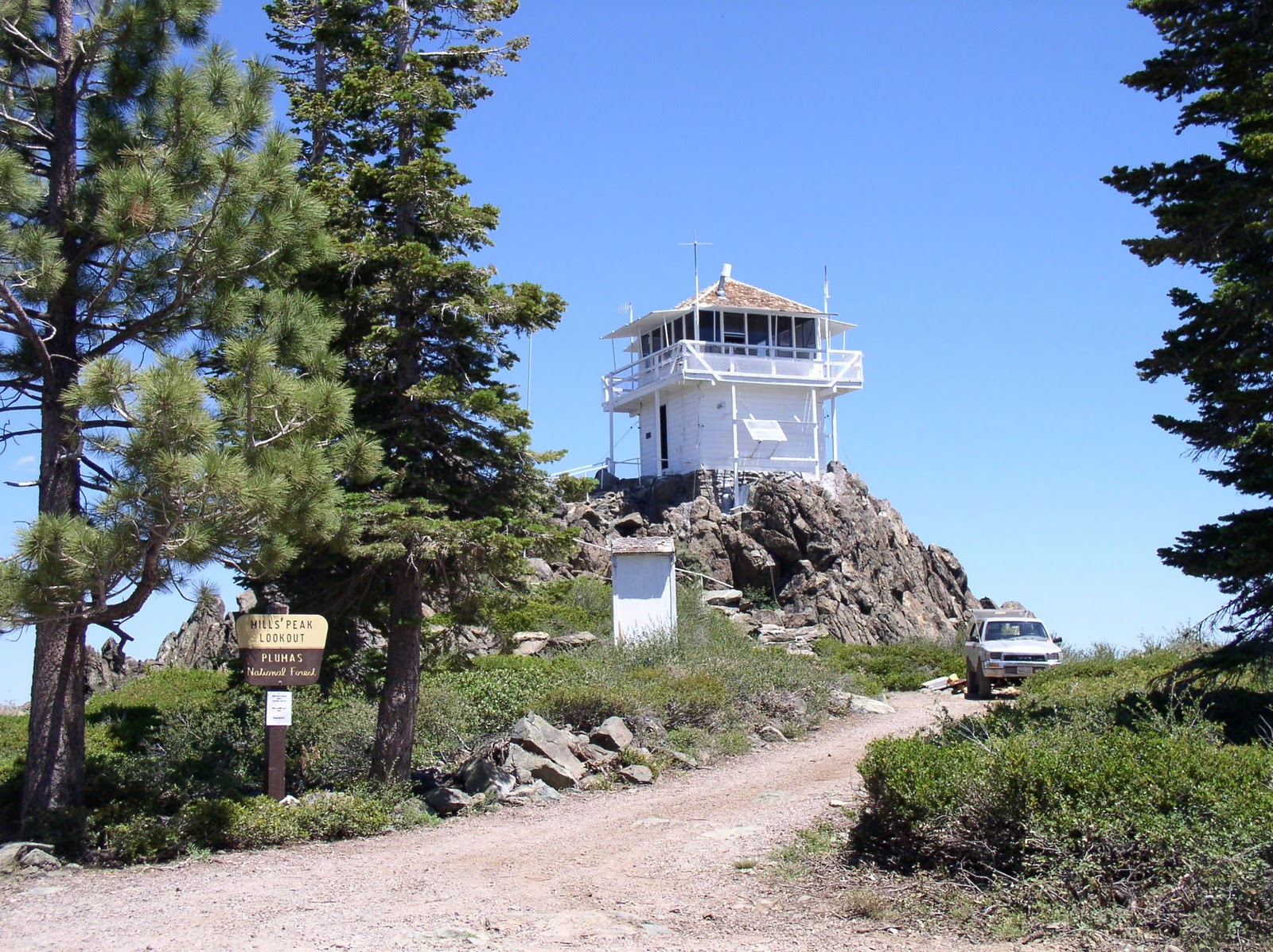 Our views of Northern California: Fire Lookout Views