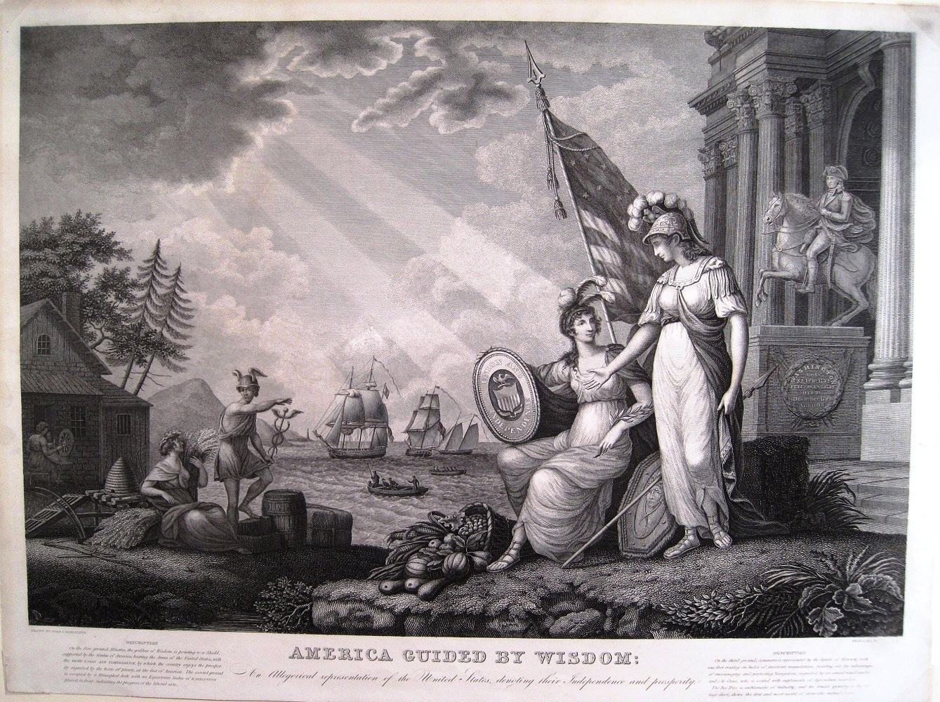 andy whitfield: America Guided by Wisdom: A Neoclassical Allegory of ...