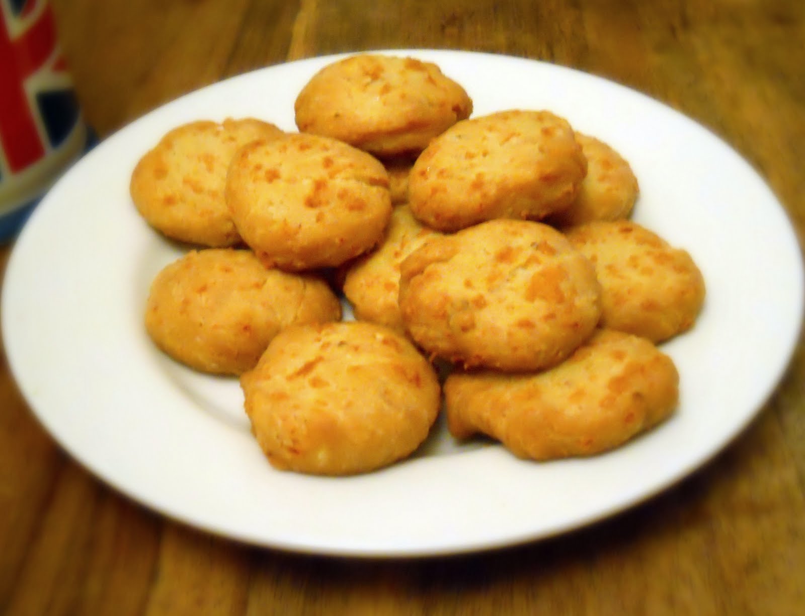 Glitterball: Cheese & chilli biscuits
