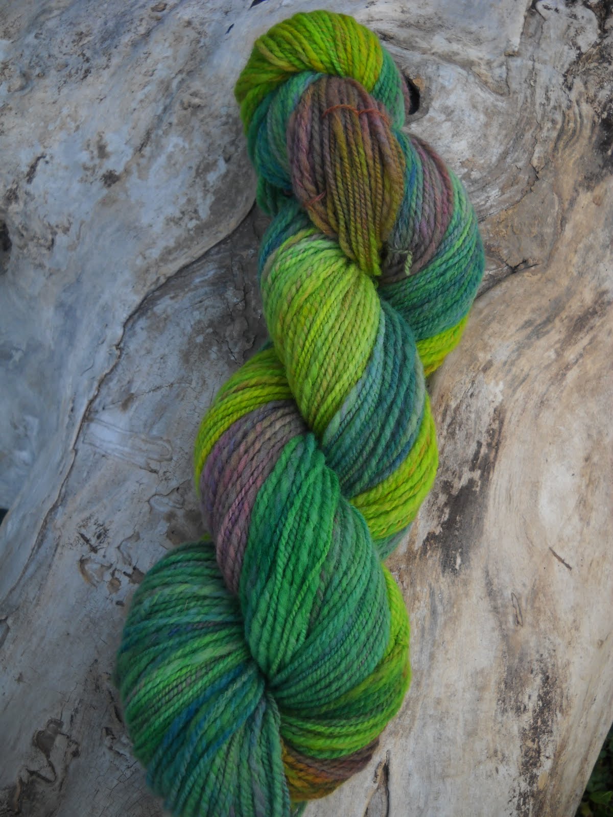 Holly Marie Knits: Seaweed~ My Hand-Painted Yarn