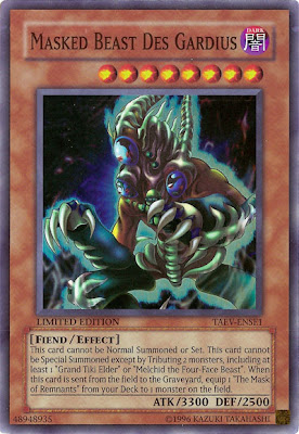 YU - GI - OH! ( Monstros de Efeito Nível 8 ): MASKED BEAST DES GARDIUS