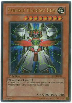 YU - GI - OH! ( Monstros de Efeito Nível 8 ): PERFECT MACHINE KING