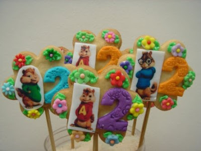Yochana's Cake Delight! : Alvin & chipmunks Cookies