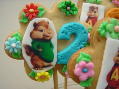Yochana's Cake Delight! : Alvin & chipmunks Cookies