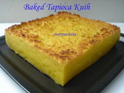Yochana's Cake Delight! : Baked Tapioca Cake