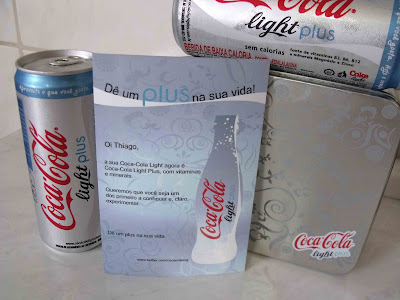 Publicitários em Construção: Nova Coca-Cola Light Plus!