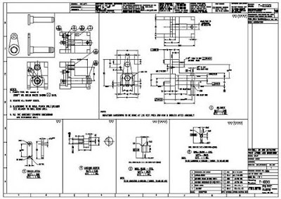 CAD CAM CIM DESIGN: 4. CONVERSION DRAWING & FABRICATION DRAWING