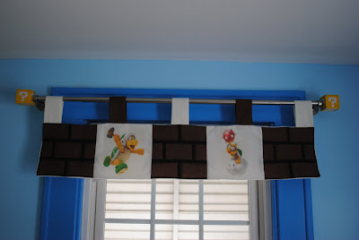 latent chestnut: Super Mario curtains