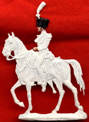 Flat Figure Art: Painting a Flat Cavalry Figure