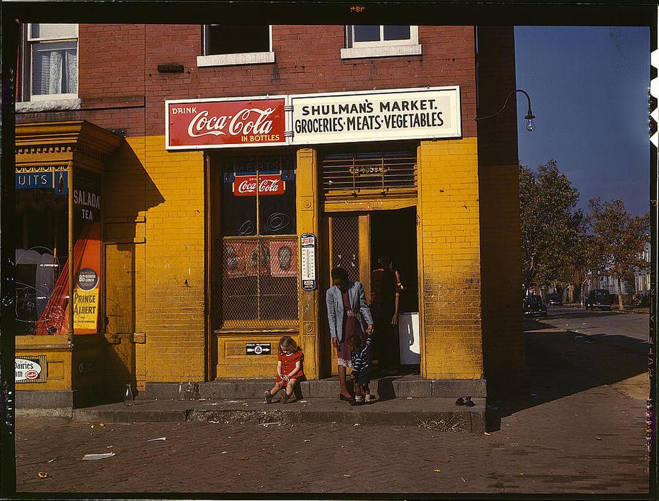 Color photographs of the Great Depression ~ The Knight Shift
