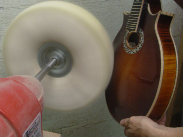 Franzke String Instruments: Buffing The Finish