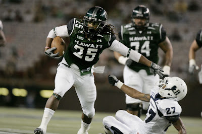 University of Hawaii Football Fan Blog: Alex Green: Jedi Stiff Arm (w ...