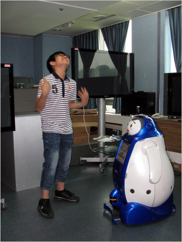 Korea's Information Society: English Teaching Robots in South Korea