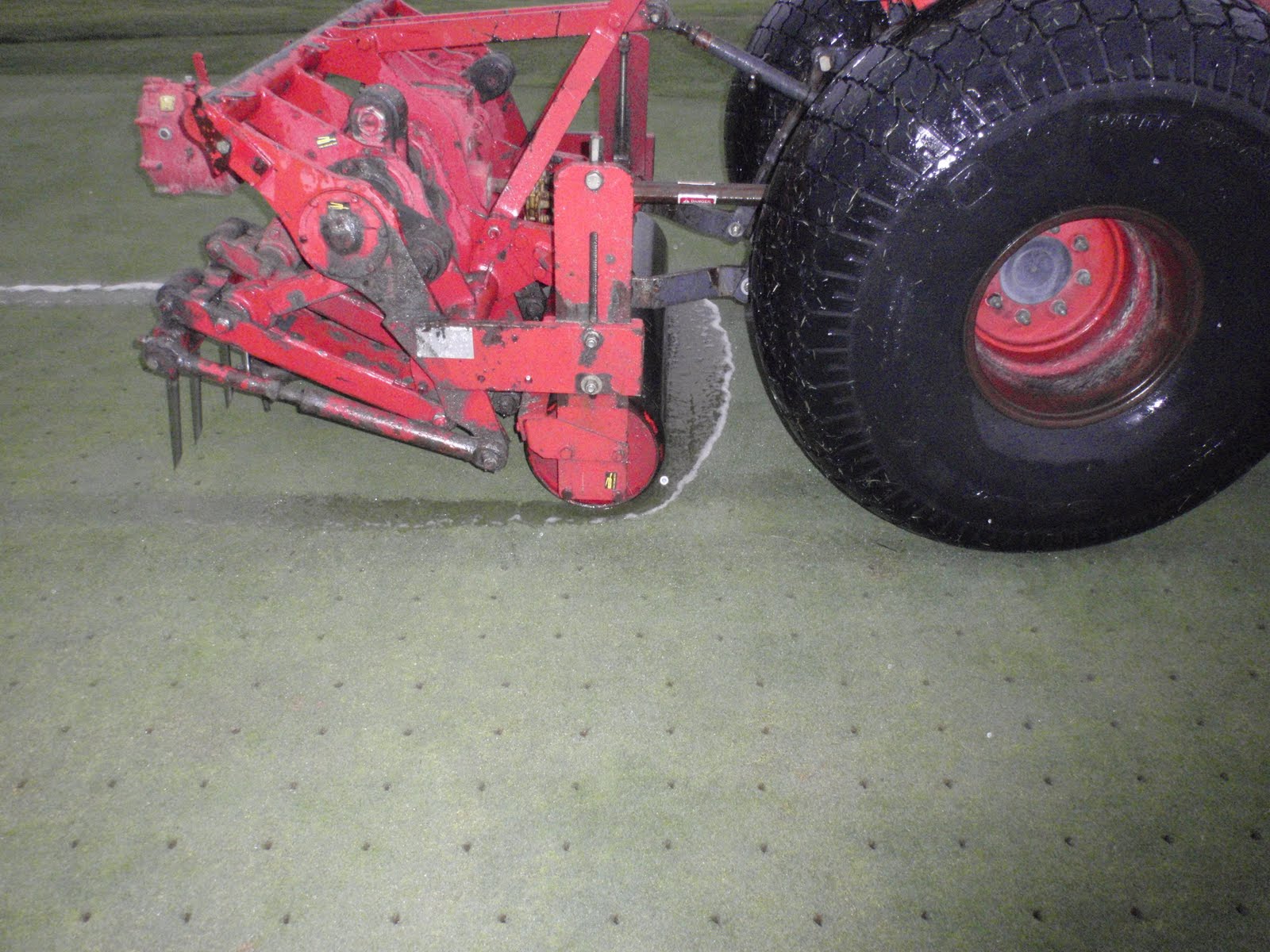 SLO County Golf Courses: Deep tine aerification...what is that?