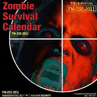 mydirtytoilet: Zombie Calendars 2011
