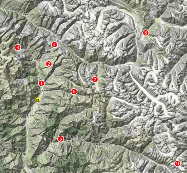 Himalayan Trail Trekker: Best treks around Manali (Himachal Pradesh, India)