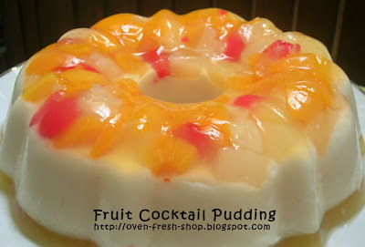 Oven Fresh Cake Shop: Fruit Cocktail Pudding