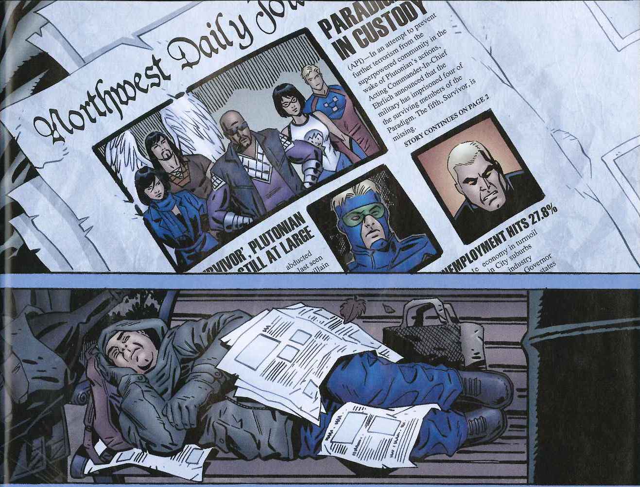 Ecocomics: Unemployment in Irredeemable Land