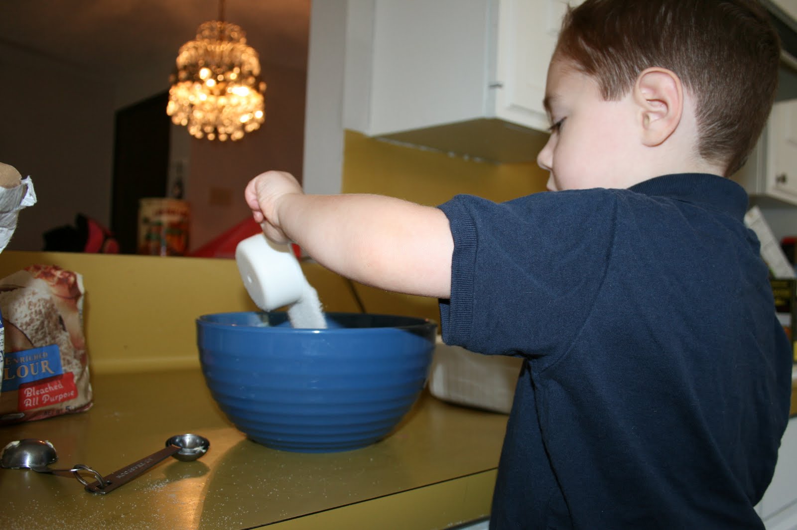 The Benefits of Cooking with Your Kids: Baker One Bowl Brownies