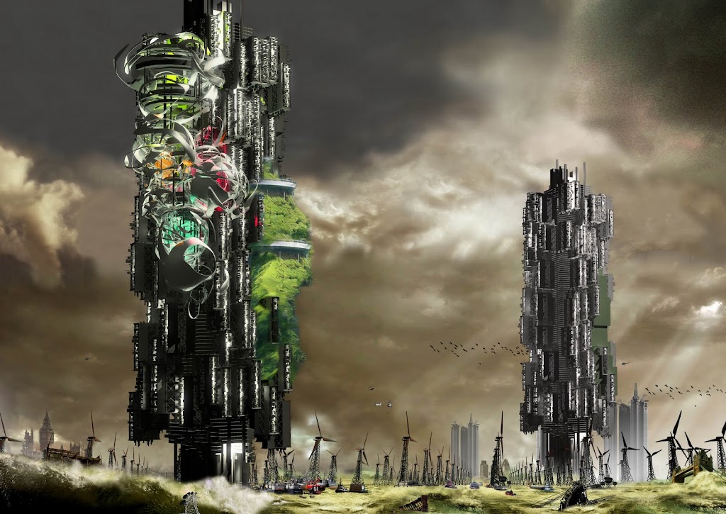 coffee4pm: Hyper Tower in 2090