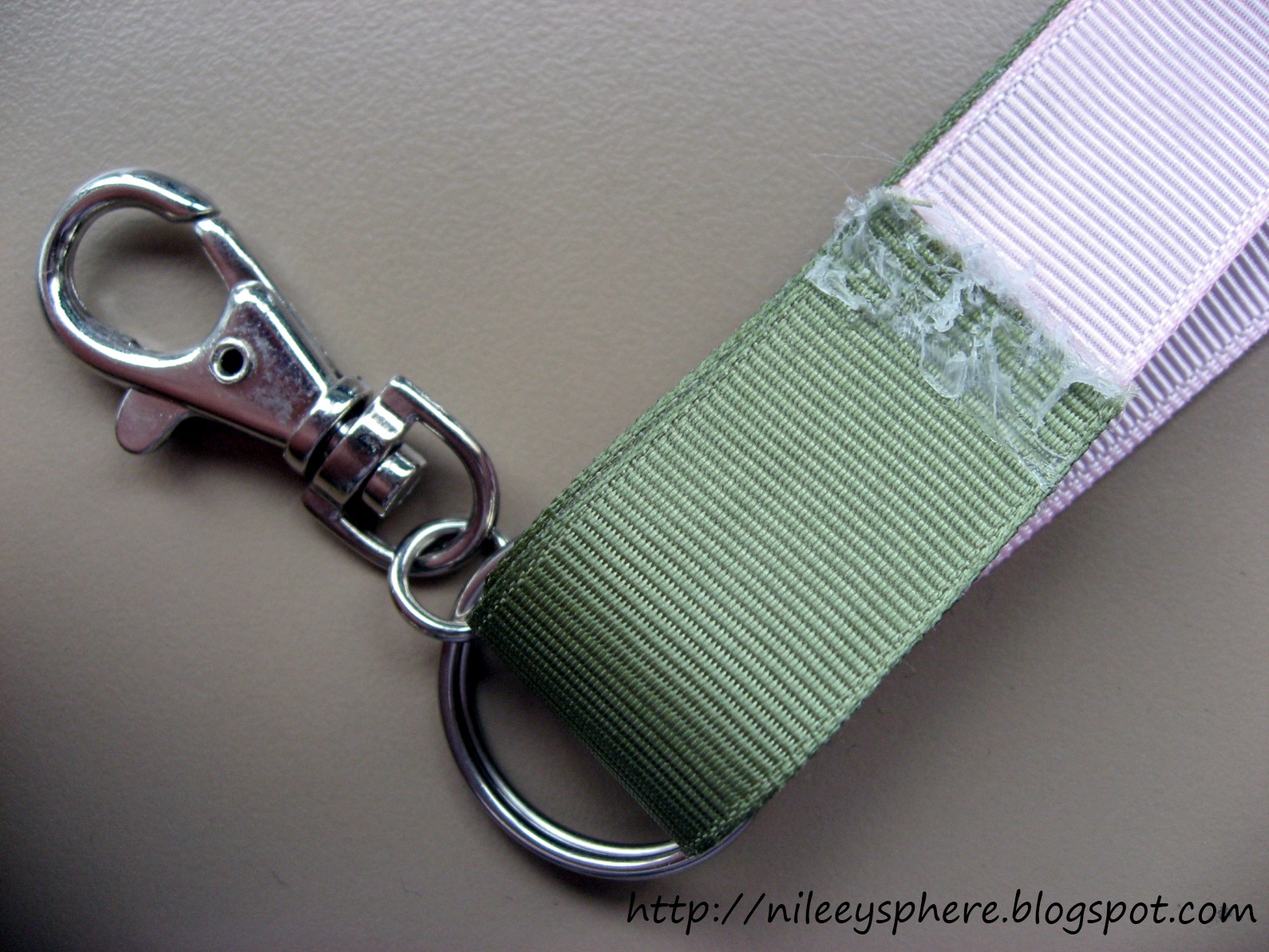 Ribbon Lanyard