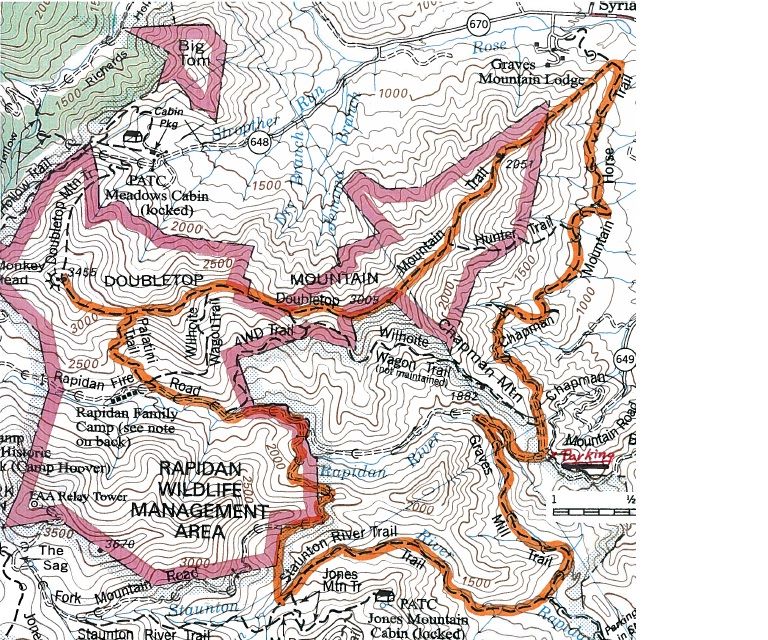 Wandering Virginia: Doubletop/Wilhite Wagon Trail Loop - September 21, 2010