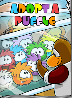 Club Penguin Guy: The Orange Puffle Is Here!
