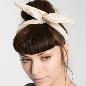Fashion & Beauty: Lace Bunny Bow Hairband