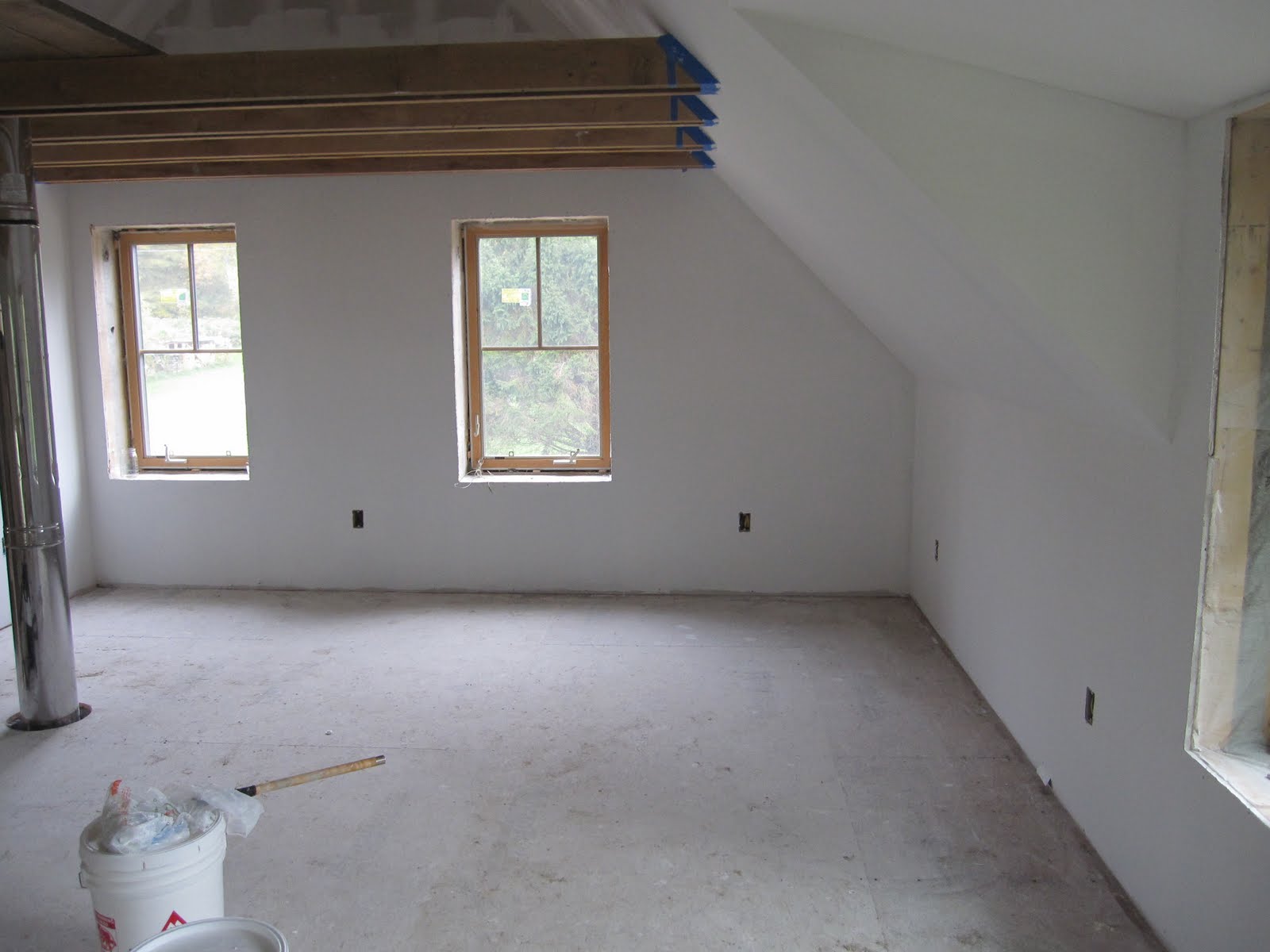 House: Window returns and trim