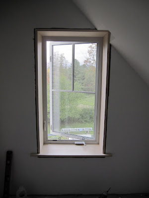 House: Window returns and trim