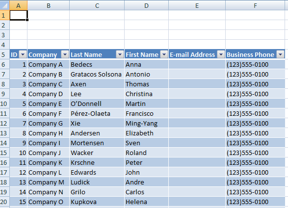 Arguros Blog Excel Tip Of The Day How To Use Excel As A Relational Arguros Blog Excel Tip Of The Day How To Use Excel As A Relational