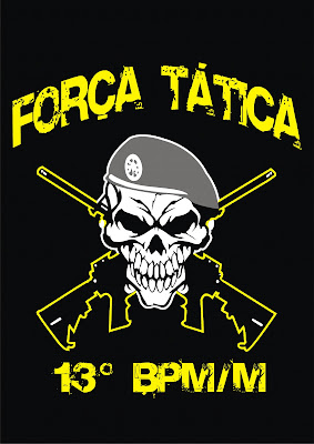 Grafica CAVERNA DO LIMÃO: Força Tática São Paulo