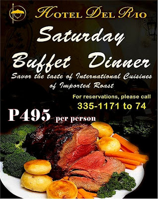 A galore of buffets at Hotel del Rio