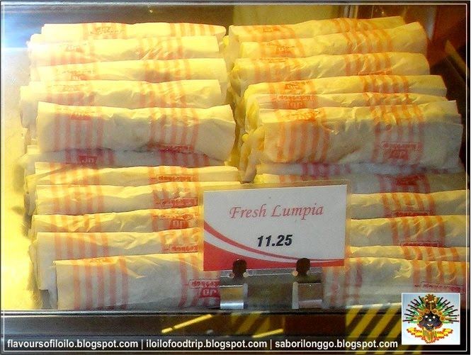 Fresh lumpia from JD Bakeshop