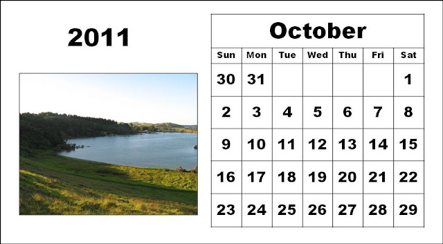 The Hollywood Ragazze: printable calendar october 2011