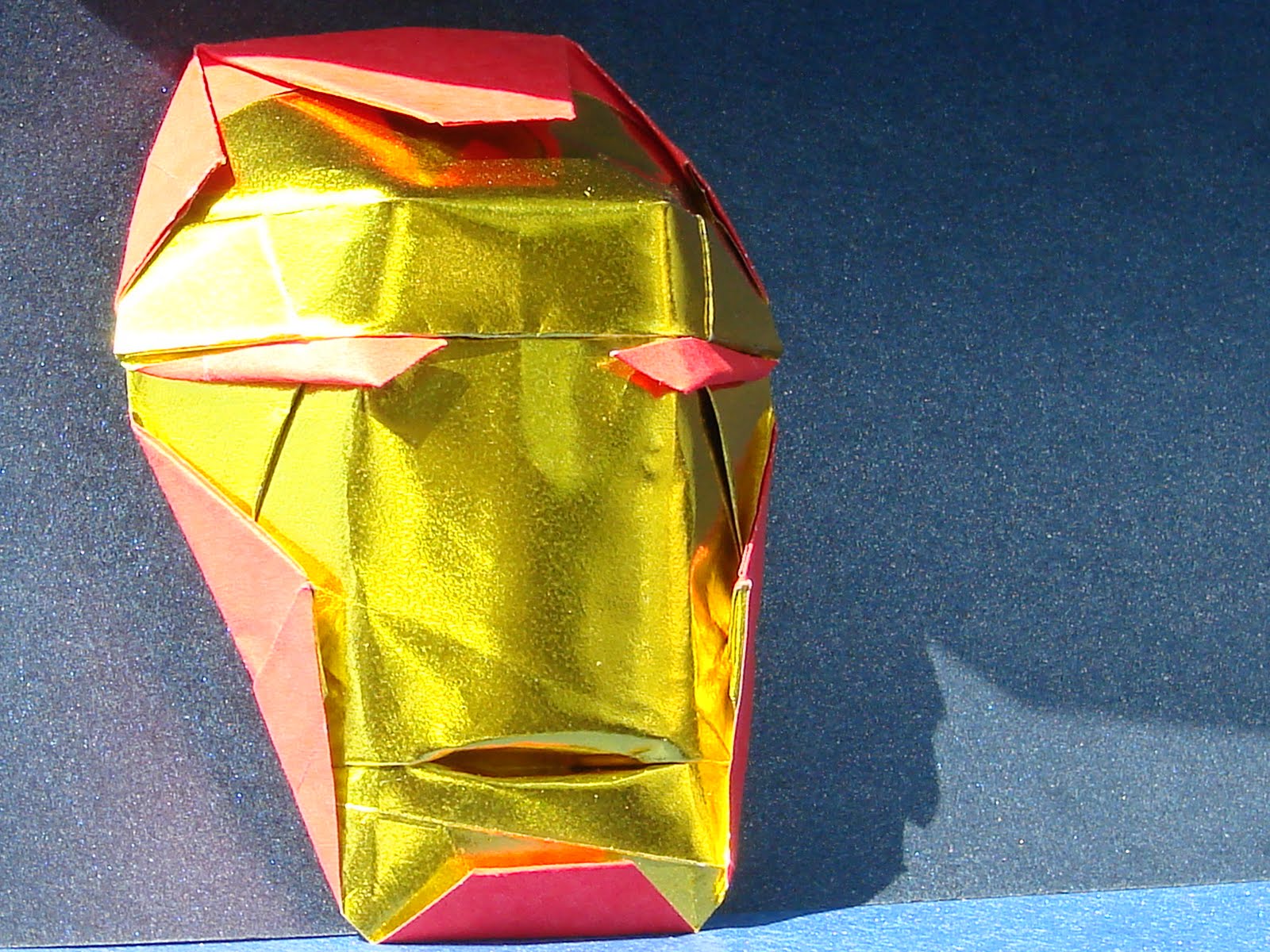 Have Paper, Will Travel: Paper "Iron Man" Mask