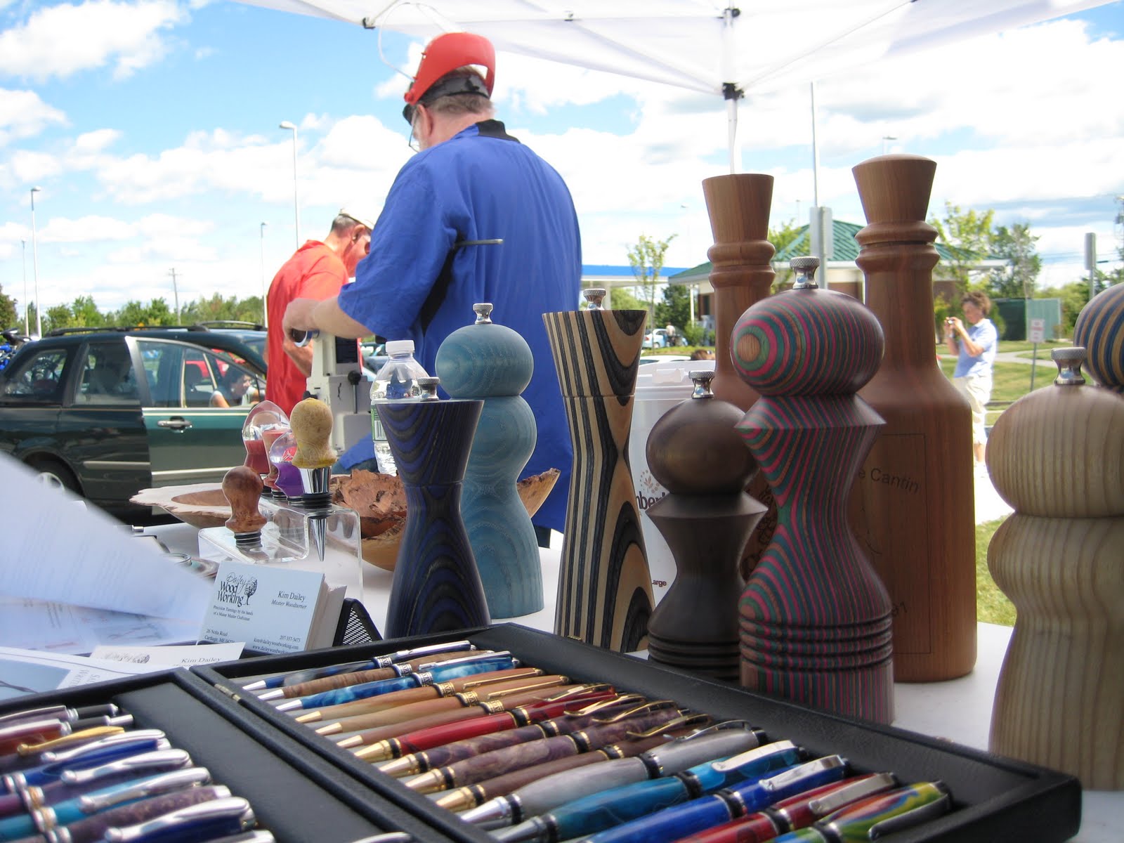 The Dailey Grind: Pictures from Center for Maine Craft demo