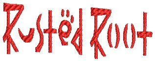 RockStiches: RUSTED ROOT LOGO