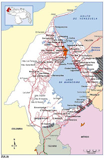 estado-Zulia: Mapa politico del estdo Zulia,Municipios y Parroquias
