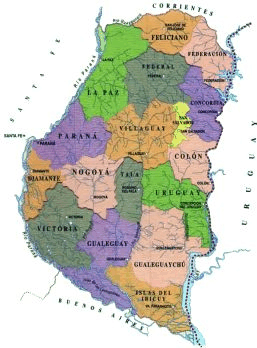 Todo Entre Ríos: Ubicación geográfica: