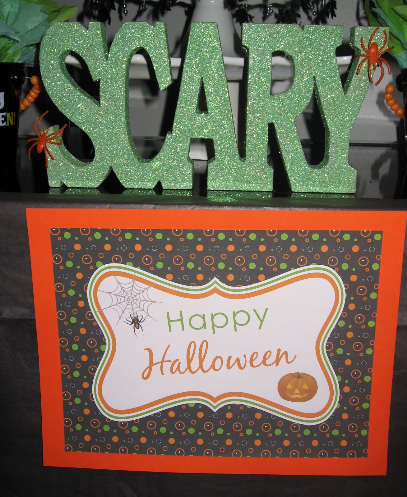 Holiday Fun: Halloween Polka Dots Collection - DIY Printable Kit ...
