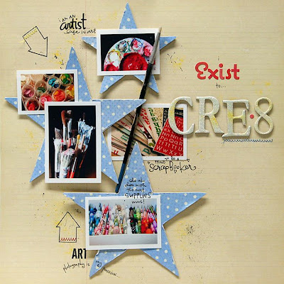 Homespun with Heart: Exist to Cre8...