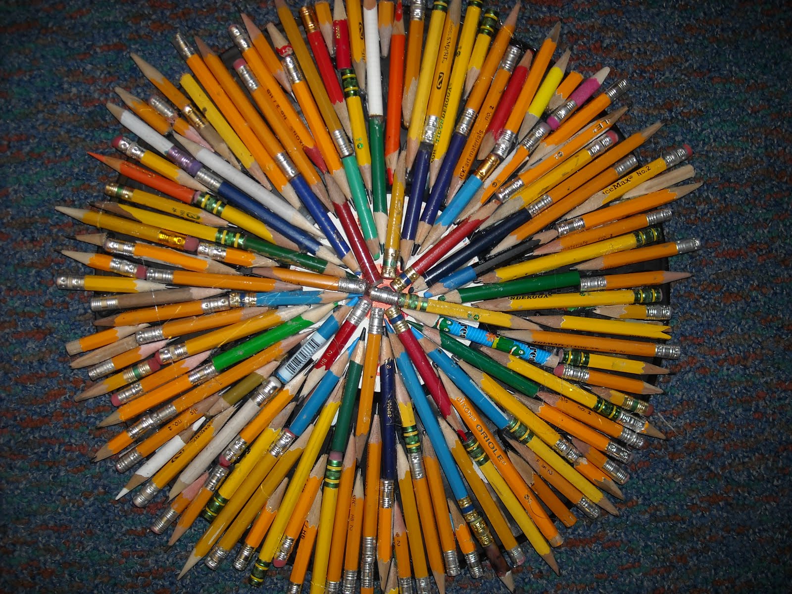 The Shamrock Studio: The stubby pencils