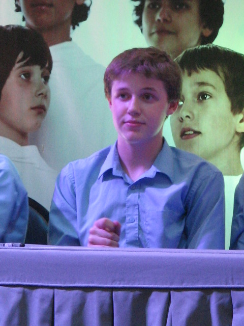 this is me...: M & G with libera boys...