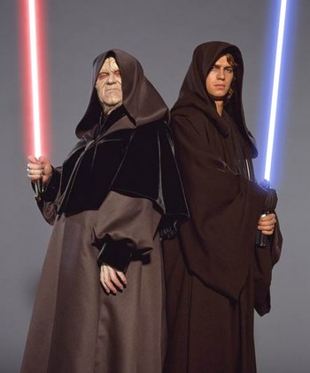 STAR WARS AFICIONADO WEBSITE: CLASSIC IMAGE: TRIUMPH OF THE SITH!